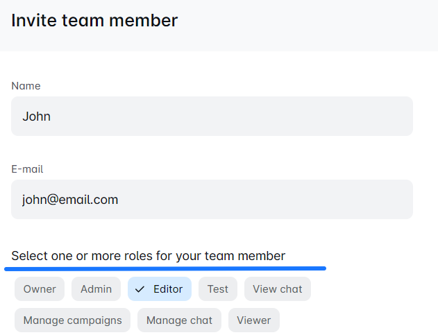 How to invite a team member – Ultimate Lead Generation Tool